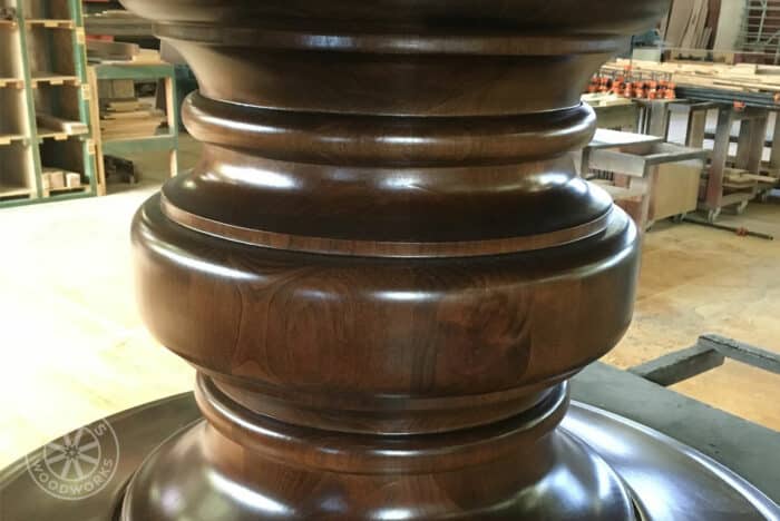 Lotus Woodworks | Expanding Round Table