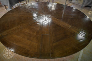 Lotus Woodworks | Expanding Round Table